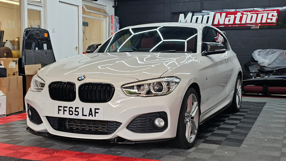 BMW 1 SERIES F20 F21 LCI GLOSS BLACK MOD FRONT LIP – ModNations