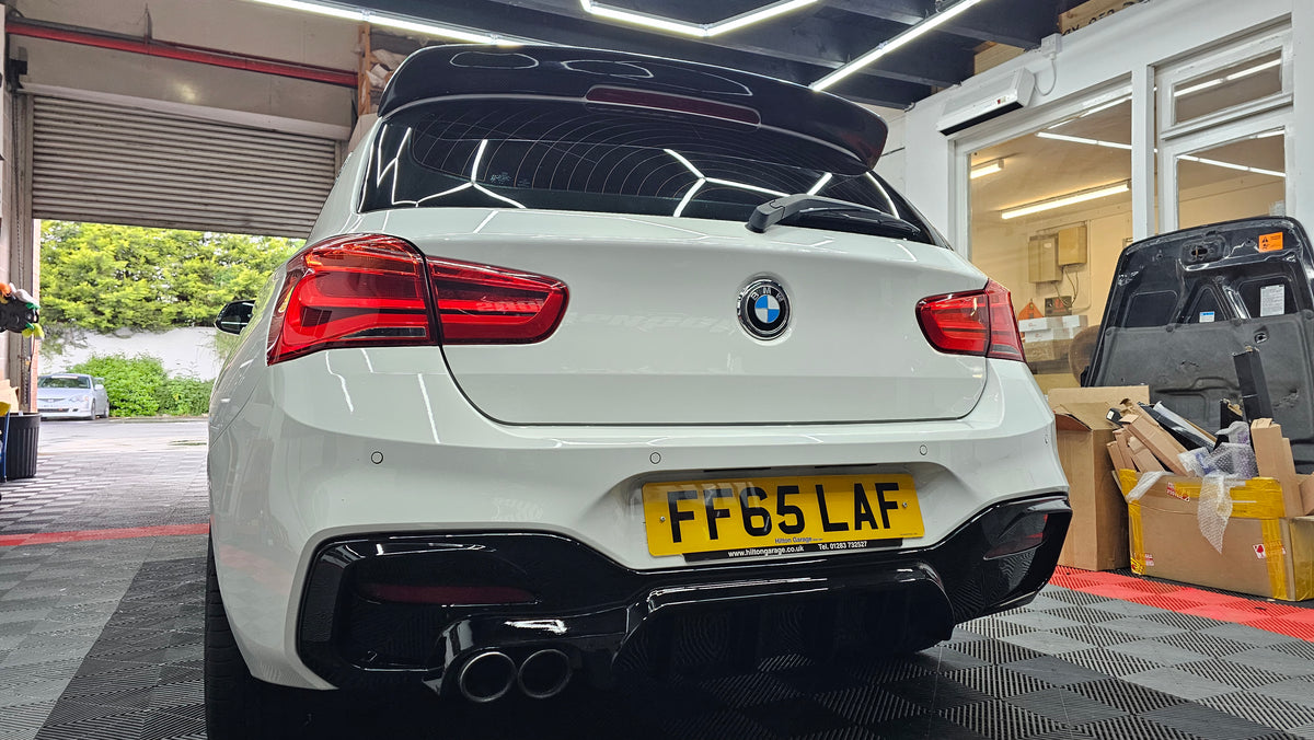 BMW 1 SERIES F20 F21 LCI MODNATIONS GLOSS BLACK DIFFUSER (B) – ModNations