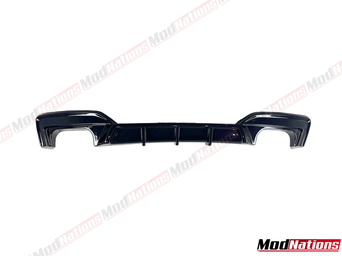BMW 6 SERIES F06 F12 F13 M6 STYLE GLOSS BLACK DIFFUSER – ModNations