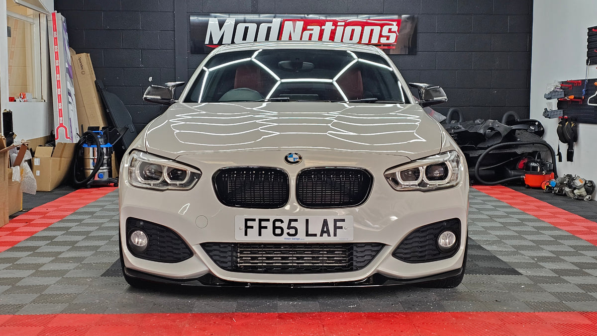 BMW 1 SERIES F20 F21 LCI GLOSS BLACK MOD FRONT LIP – ModNations