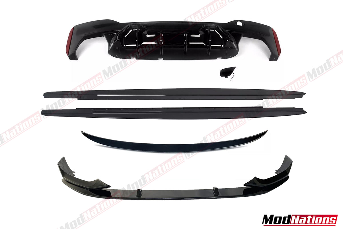 BMW 5 SERIES G30 LCI GLOSS BLACK FULL KIT 2021 - 2023 – ModNations