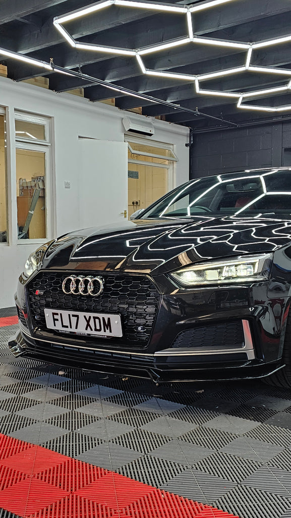 AUDI A5 S5 RS5 B9 HONEYCOMB STYLE GLOSS BLACK FRONT GRILLE – ModNations