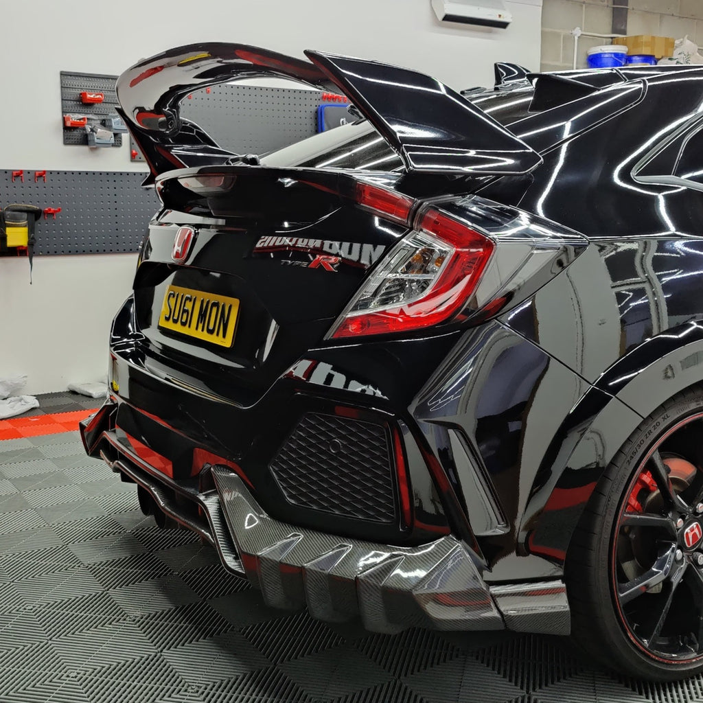 HONDA CIVIC TYPE R FK8 VARIS STYLE CARBON FIBRE SPOILER BLADE – ModNations