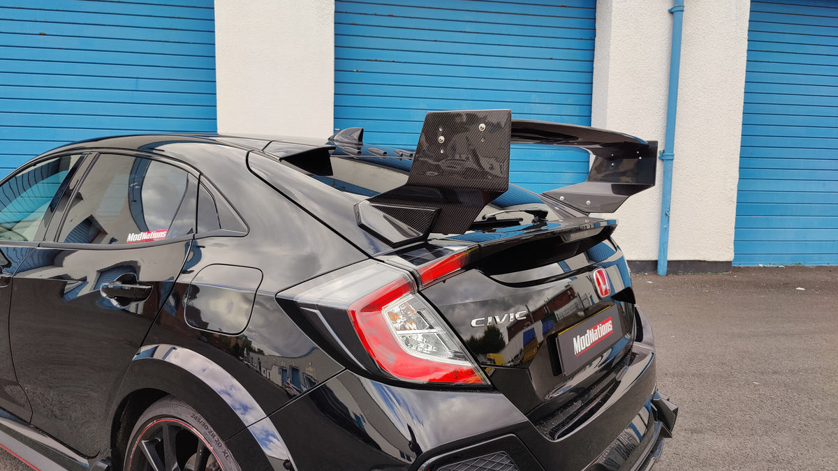 HONDA CIVIC TYPE R FK8 MUGEN STYLE CARBON FIBRE SPOILER – ModNations
