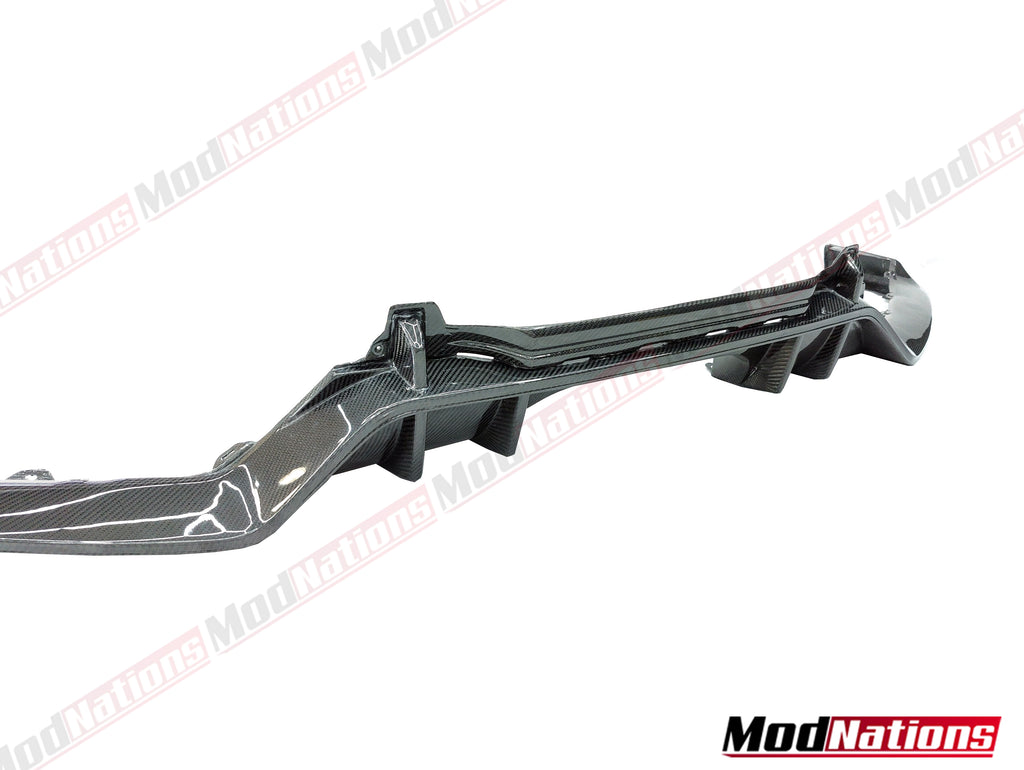 HONDA CIVIC TYPE R FK8 OEM STYLE CARBON FIBRE REAR DIFFUSER – ModNations