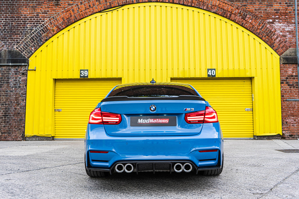 BMW 3 SERIES F30/F80 M3 CS STYLE CARBON FIBRE SPOILER – ModNations