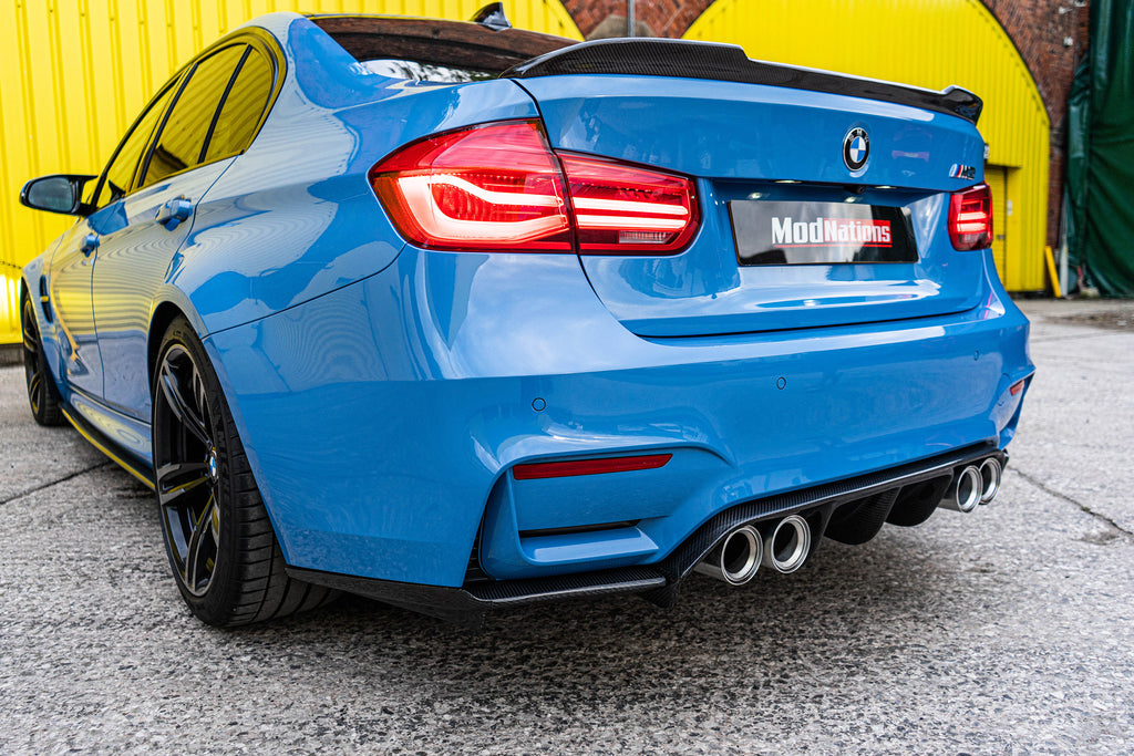 BMW 3 SERIES F30/F80 M3 CS STYLE CARBON FIBRE SPOILER – ModNations