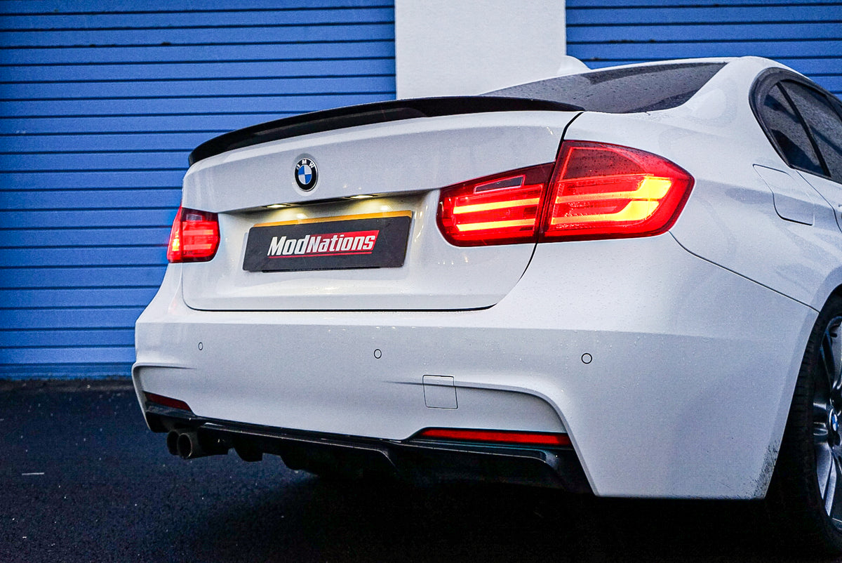 BMW 3 SERIES F30 M PERFOMANCE STYLE GLOSS BLACK SPOILER – ModNations