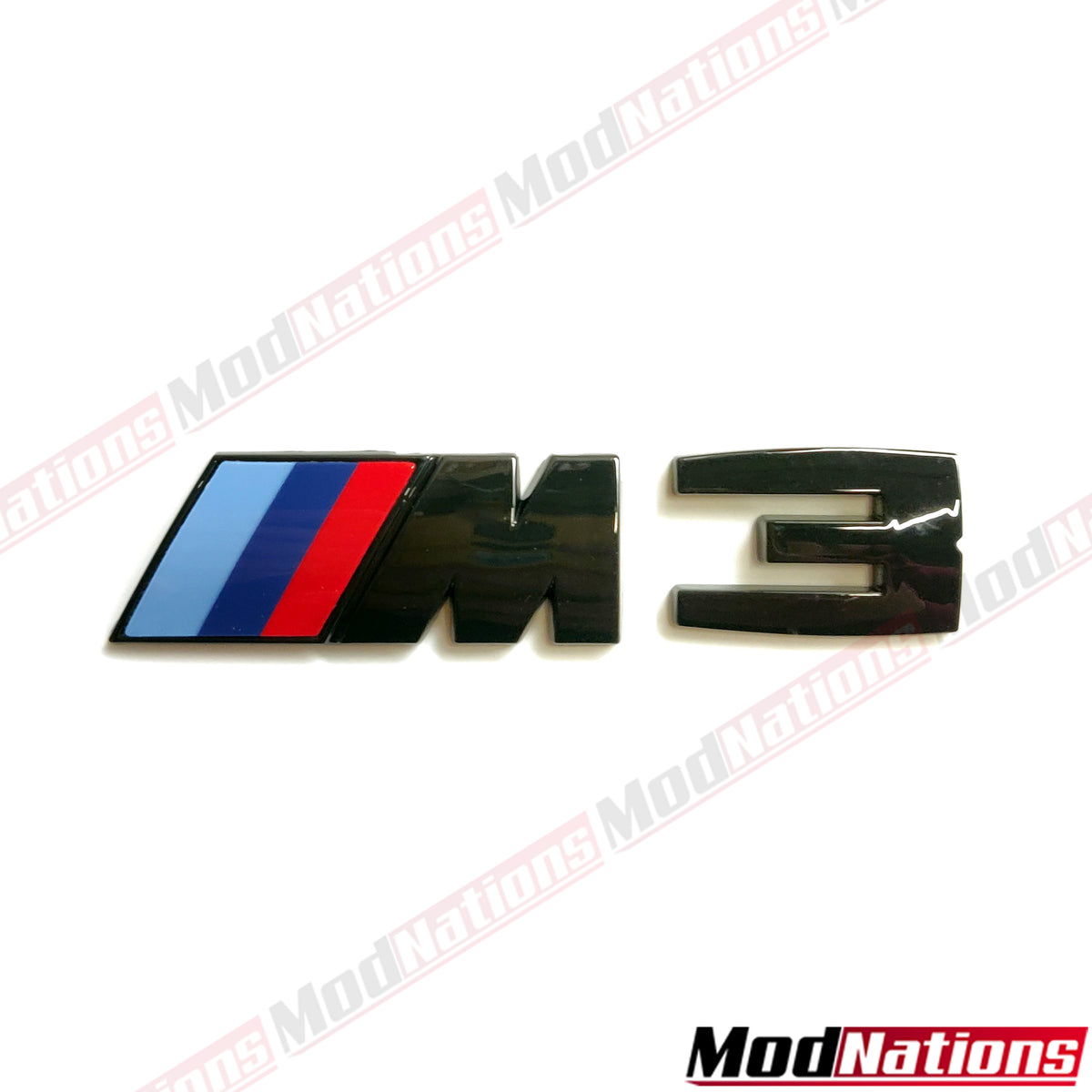 BMW F80 M3 BOOT BADGE GLOSS BLACK – ModNations