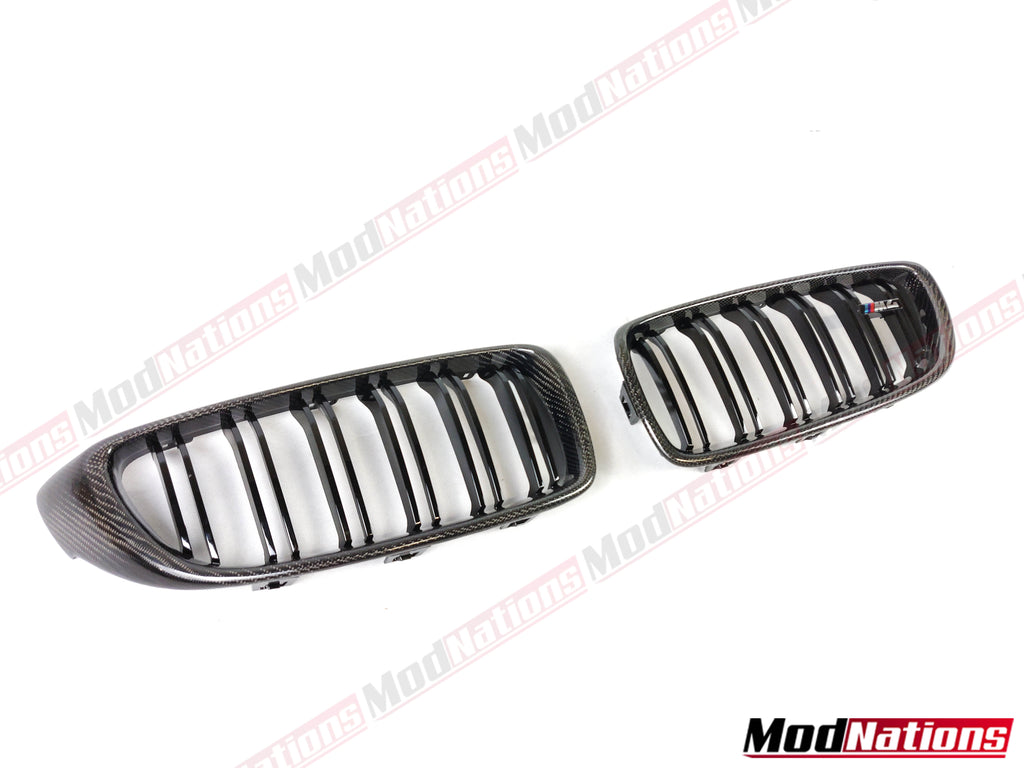 BMW M4 F82 F83 CARBON FIBRE FRONT GRILLES – ModNations