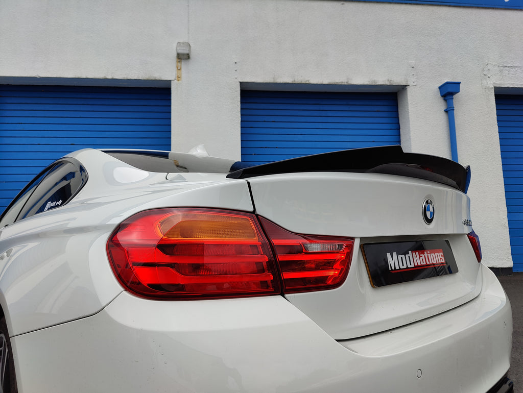 BMW 4 SERIES F32 M4 STYLE GLOSS BLACK SPOILER – ModNations