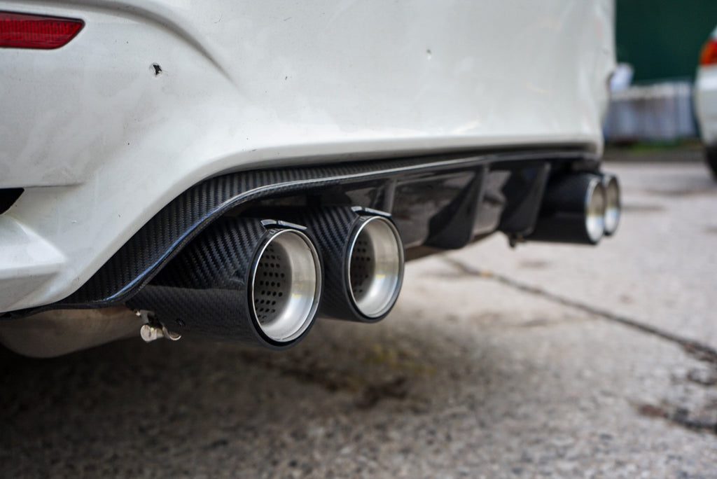 BMW M3 M4 F80 F82 F83 M PERFORMANCE CARBON FIBRE REAR DIFFUSER – ModNations