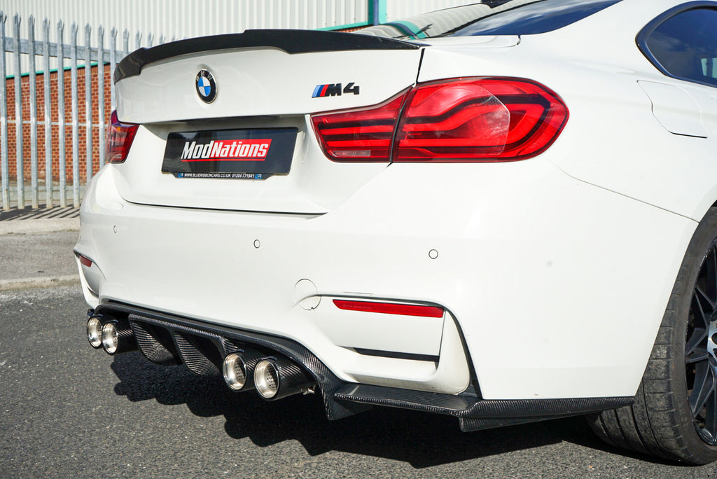 BMW M3 M4 M5 F10 F80 F82 F83 MPE CARBON FIBRE EXHAUST TIPS – ModNations