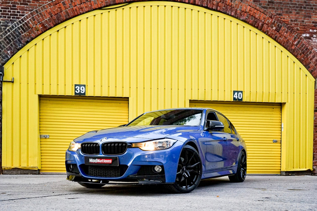 BMW 3 SERIES F30 F31 GLOSS BLACK SIDE SKIRT EXTENSIONS (ABS) – ModNations
