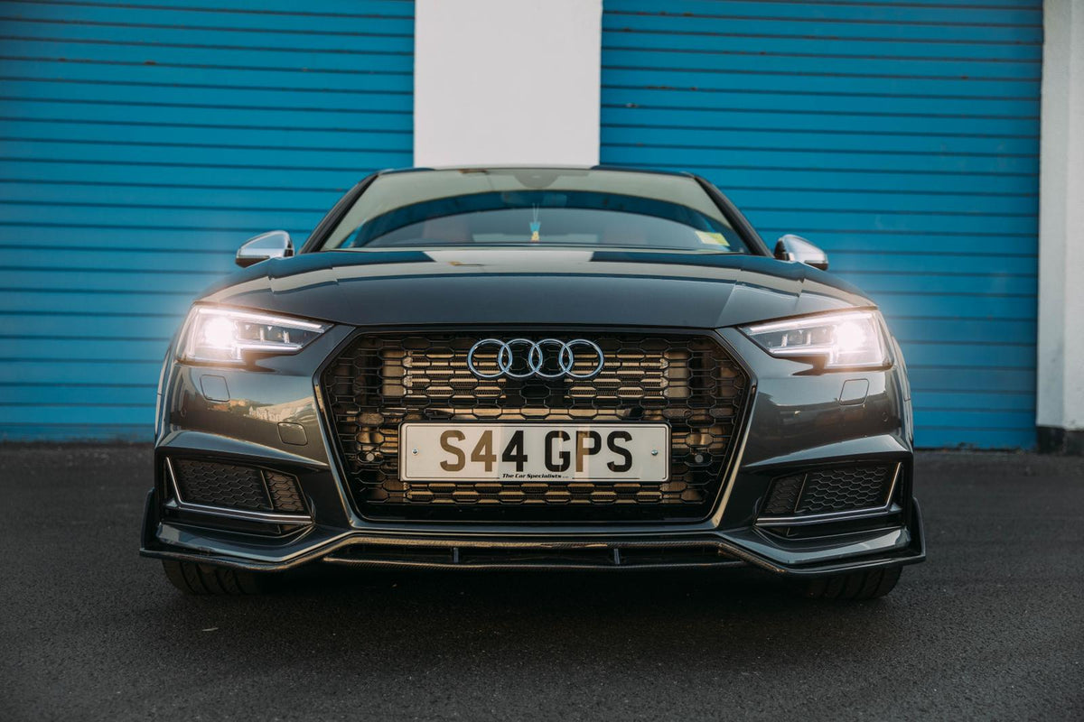AUDI A4 S4 B9 RS4 STYLE HONEYCOMB GLOSS BLACK GRILLE 2016-2019 – ModNations