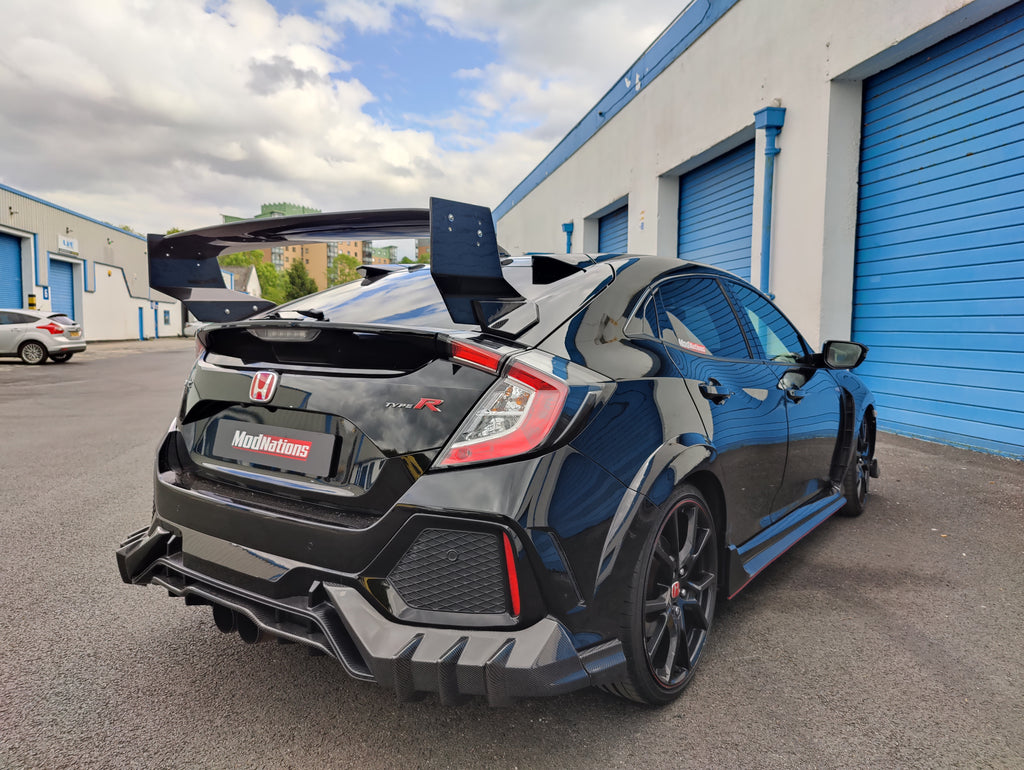 HONDA CIVIC TYPE R FK8 MUGEN STYLE CARBON FIBRE SPOILER – ModNations